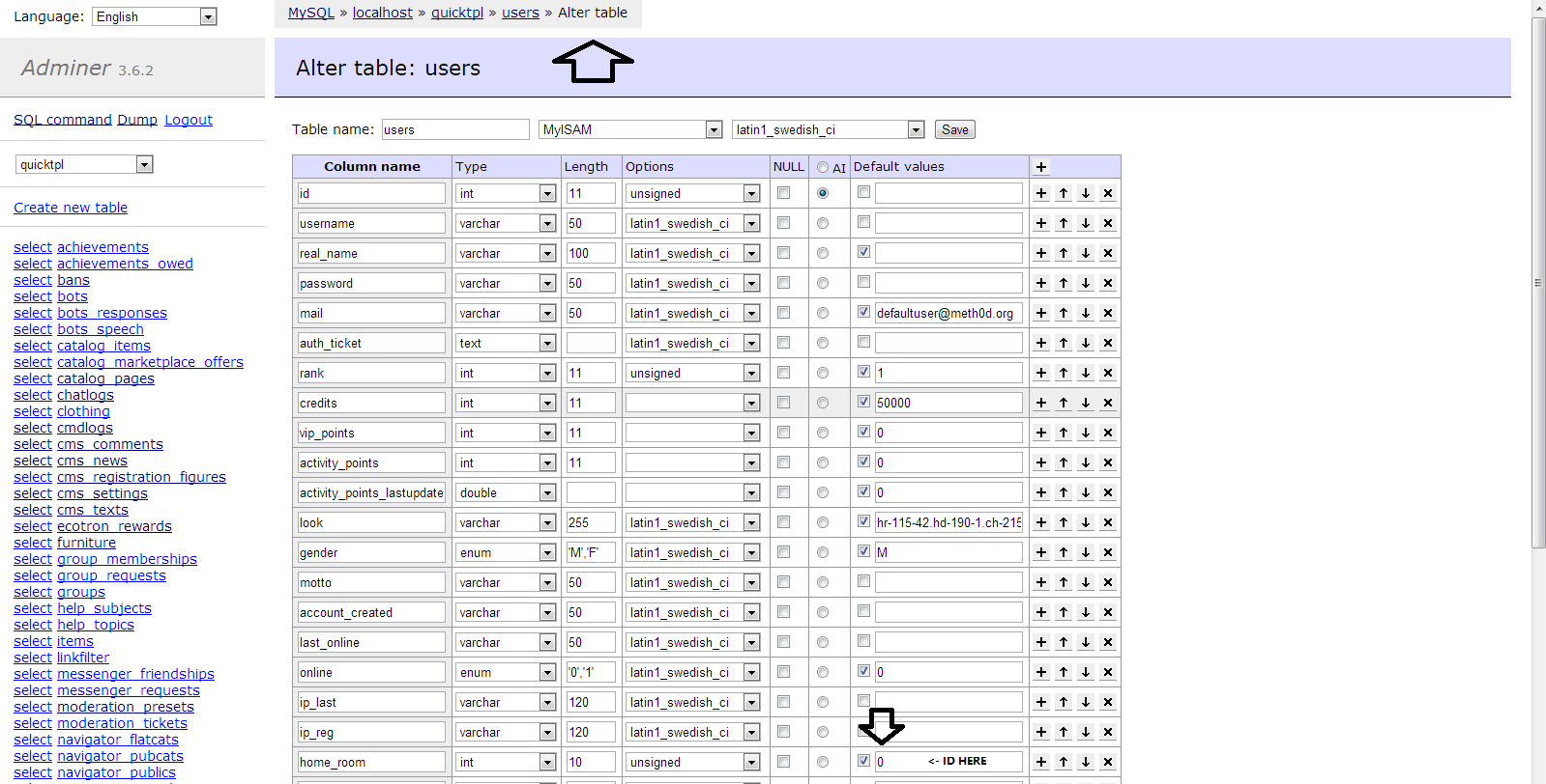 How to set homeroom on registration (UberCMS) | RaGEZONE - MMO Development Forums