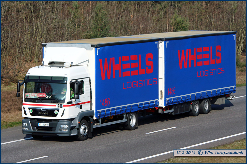 Wheels Logistics GmbH & Co. KG - Münster (D) - Transportfotos.nl