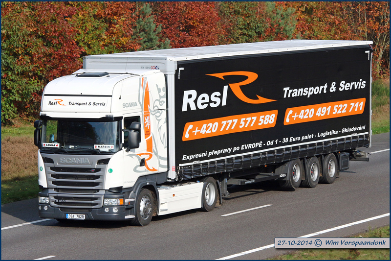 Resl Transport & Servis - Náchod (CZ) - Transportfotos.nl