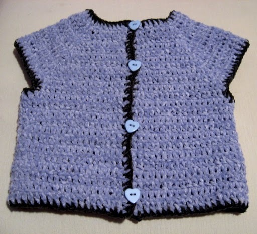 Veste crosetate pentru copii - V - Lucrusoare crosetate pentru copii ...