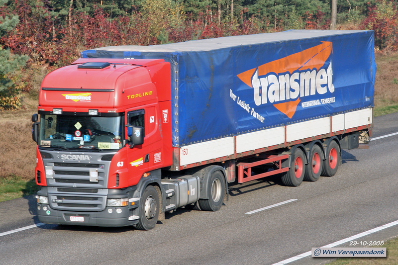 Transmet, NV Vervoer - Boutersem (B) - Transportfotos.nl