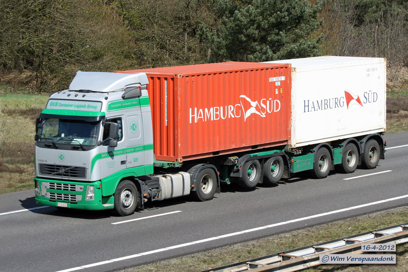 EKB Container Logistik GmbH & Co KG - Bremen (D) - Transportfotos.nl